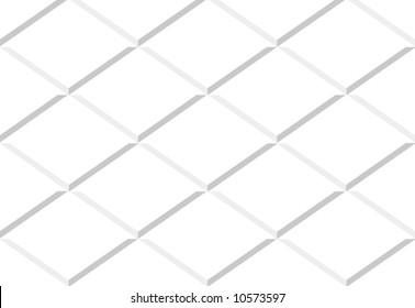 Illustration White Checkered Diamond Pattern Stock Illustration 10573597