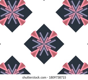 Illustrative Pattern Combination Different Shapes Colours Stock ...