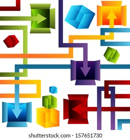 Image 3d Container Management Chart Stock Illustration 157651730 ...