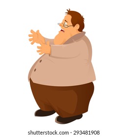 Image Cartoon Big Man Stock Illustration 293481908 | Shutterstock