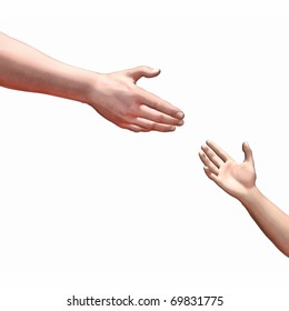 Hand Give Take Action Isolated On Stock Photo 312462122 | Shutterstock