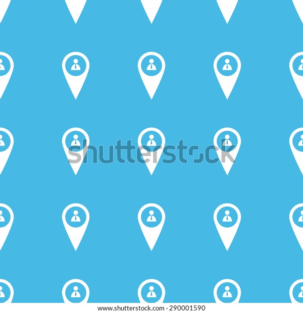 Image Map Marker User Icon Repeated Stock Illustration 290001590 ...