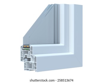 Open Cross Section Through Window Pane 스톡 일러스트 603814760 | Shutterstock