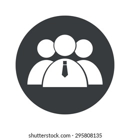 Three User Icons Circle On Black Stock Illustration 300366284 ...