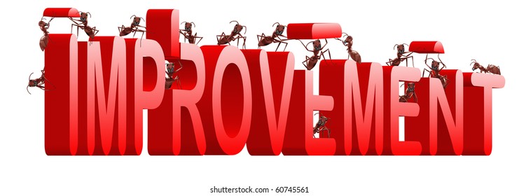 Improvement Building By Ants Innovate Improve Stock Illustration 60745561 Improvement Building By Ants Innovate Improve Stock Illustration 60745561