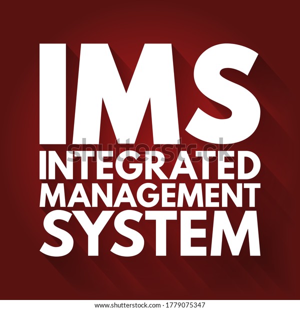 IMS - Integrated Management System 약어, 스톡 일러스트 1779075347 | Shutterstock