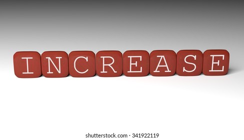 Increase Word Stock Illustration 341922119 | Shutterstock