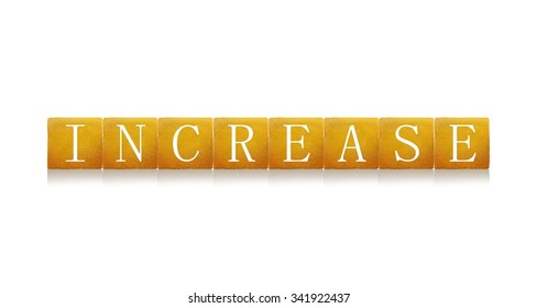 Increase Word Stock Illustration 341922437 | Shutterstock