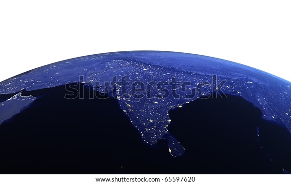 India Space On White Maps Nasa Stock Illustration 65597620 | Shutterstock
