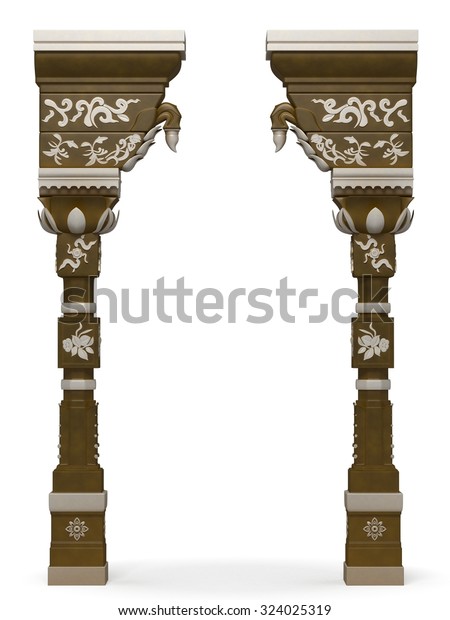 Indian Column Arc Stock Illustration 324025319 | Shutterstock