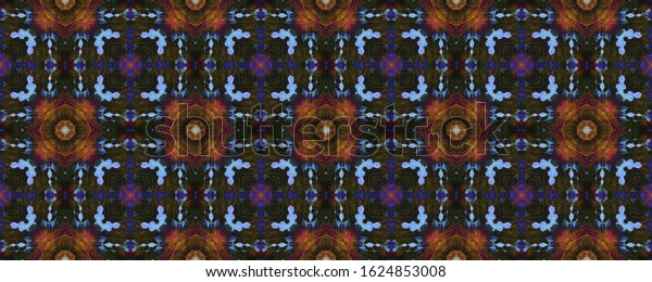 Indian Native American Pattern Dark Neon Stock Illustration 1624853008 ...