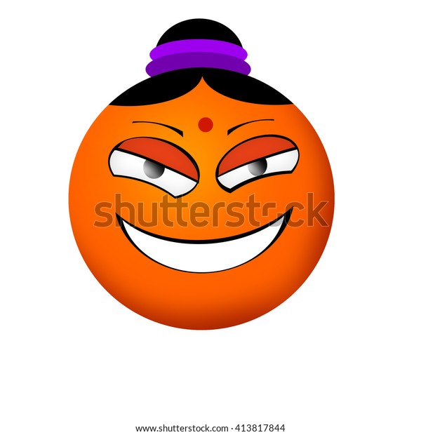 Indian Smiley Stock Illustration 413817844 | Shutterstock