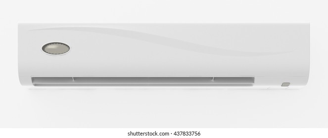 Indoor Unit Split Air Conditioner 3d Stock Illustration 437833756 ...