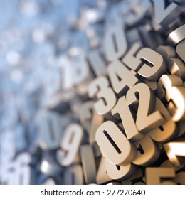 Infinite Numbers Background Stock Illustration 277270640 | Shutterstock