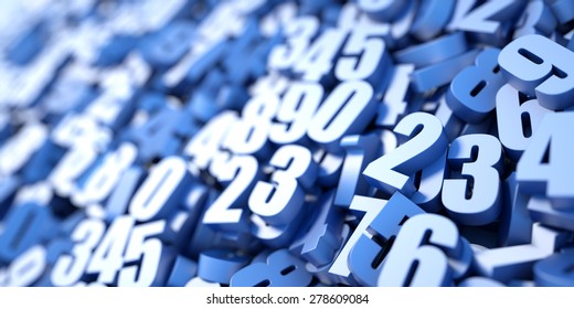 Infinite Numbers Background Stock Illustration 278609084 | Shutterstock