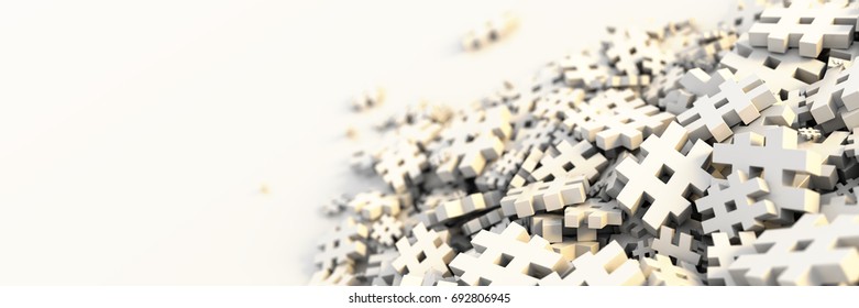 Infinite Tag Background 3d Rendering Technology Stock Illustration ...