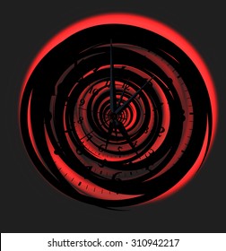 Infinity Abstract Clock Stock Illustration 310942217 | Shutterstock