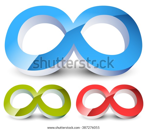 Infinity Symbol Eeverlasting Infinite Cycle Continuity Stock ...
