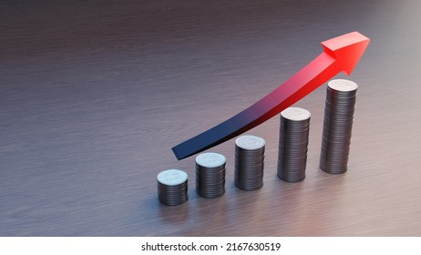 Inflation Concept Image 3d Rendering Stock Illustration 2167630519 ...