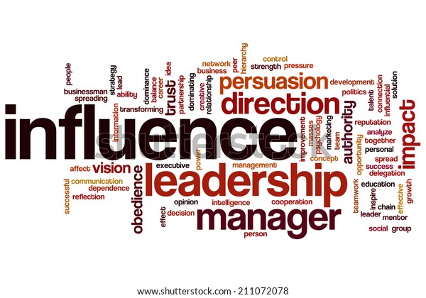 Influence Concept Word Cloud Background 스톡 일러스트 211072078 | Shutterstock