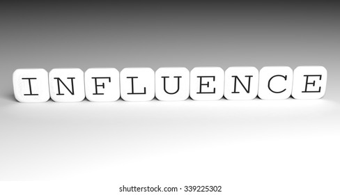 Influence Word Stock Illustration 339225302 | Shutterstock