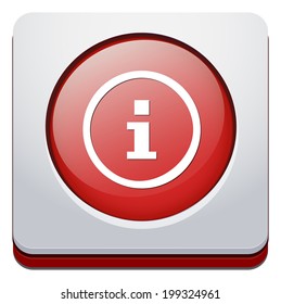 Info Button Stock Vector (Royalty Free) 199868036