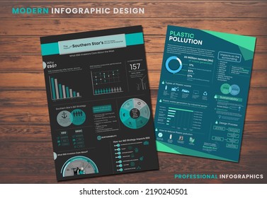 Infographic Collection Imagery Data Visualizations Like Stock ...