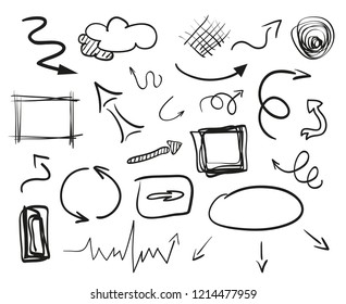 Ilustrasi Stok Infographic Elements On Isolation Background Collection ...