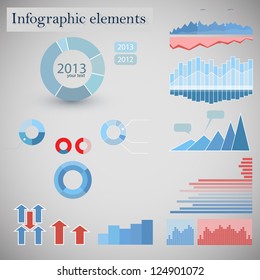 Infographics Set Stock Illustration 124901072 | Shutterstock