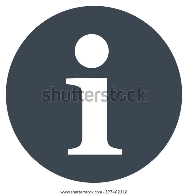Information Icon Primitive Set This Isolated Stock Illustration ...