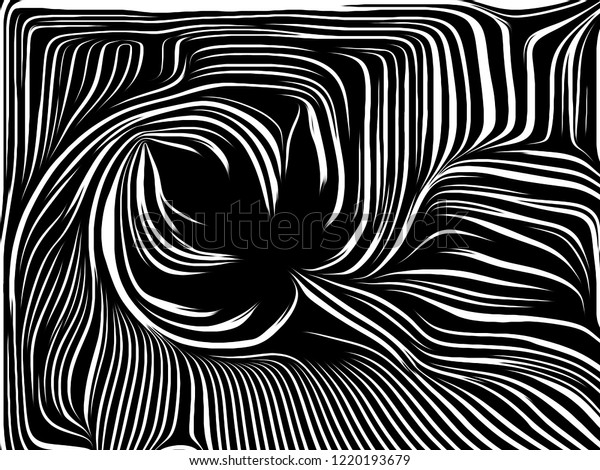 Inner Geometry Series Maple Leaf Rendered Stock Illustration 1220193679 ...