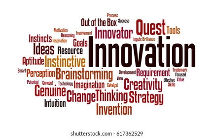 Innovation Word Cloud Stock Illustration 617362529 | Shutterstock