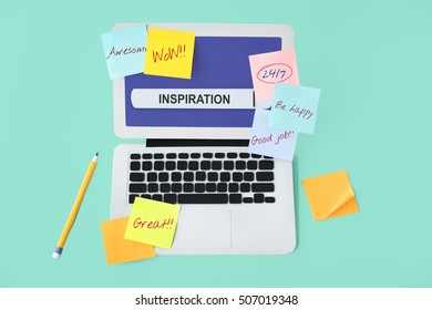 Inspire Unique Performance Development Concept Stock Illustration ...