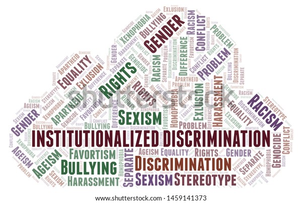 Institutionalized Discrimination Type Discrimination Word Cloud Stock