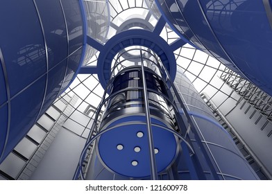 10,377 Elevator Perspective Images, Stock Photos & Vectors | Shutterstock