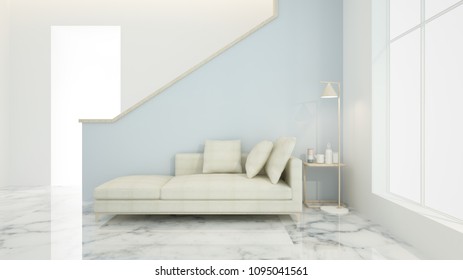 Interior Relax Space 3d Rendering Minimal Stock Illustration 1095041561 ...