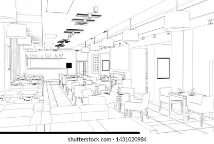 4,919 Dining room outline Images, Stock Photos & Vectors | Shutterstock