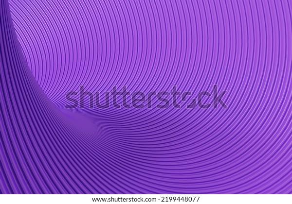 Interior Wallpaper Design Concept Deep Purple Stock Illustration ...