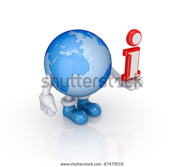 Internet Conceptisolated On White Background3d Rendered Stock ...