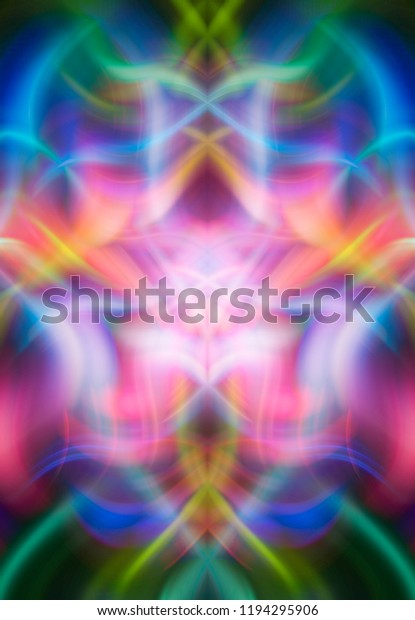 Intersection Rays Creates Beautiful Mosaic Pattern Stock Illustration ...