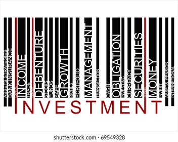 Investment Bar Code Stock Illustration 69549328 | Shutterstock