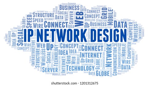 Ip Network Design Word Cloud Stock Illustration 1201312675 | Shutterstock