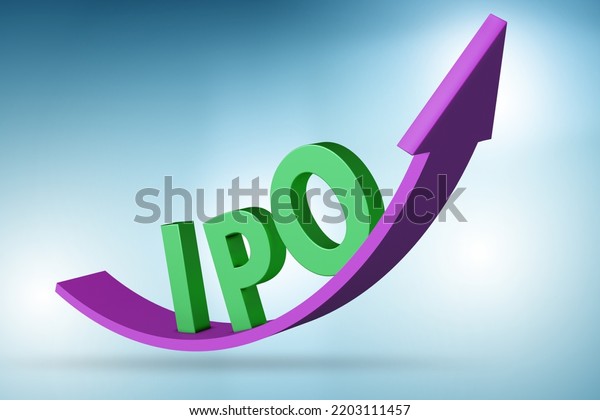 Ipo Concept Growth Chart 3d Rendering Stock Illustration 2203111457 ...