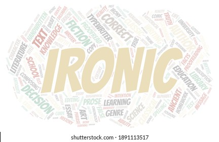 706 Ironic font Images, Stock Photos & Vectors | Shutterstock
