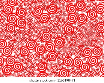 Japanese Traditional Pattern Karakusa Stock Vector (Royalty Free) 242097838
