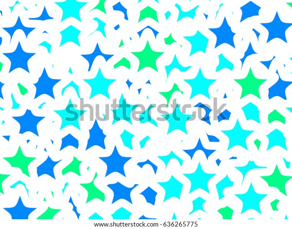 Irregular Template Multiple Shapes Xmas Backdrop Stock Illustration ...