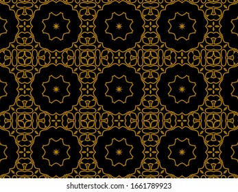 Islamic Ornament Background Pattern Decoration Stock Illustration ...