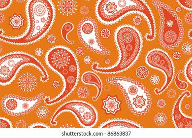 24,849 Orange paisley pattern Images, Stock Photos & Vectors | Shutterstock