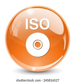 Iso Cd Dvd Button Stock Illustration 245816527 | Shutterstock