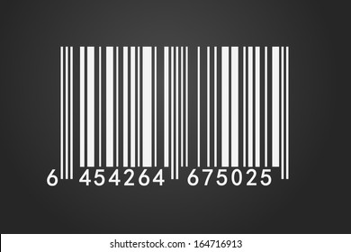 Isbn Barcode Books On Black Background Stock Vector (Royalty Free ...